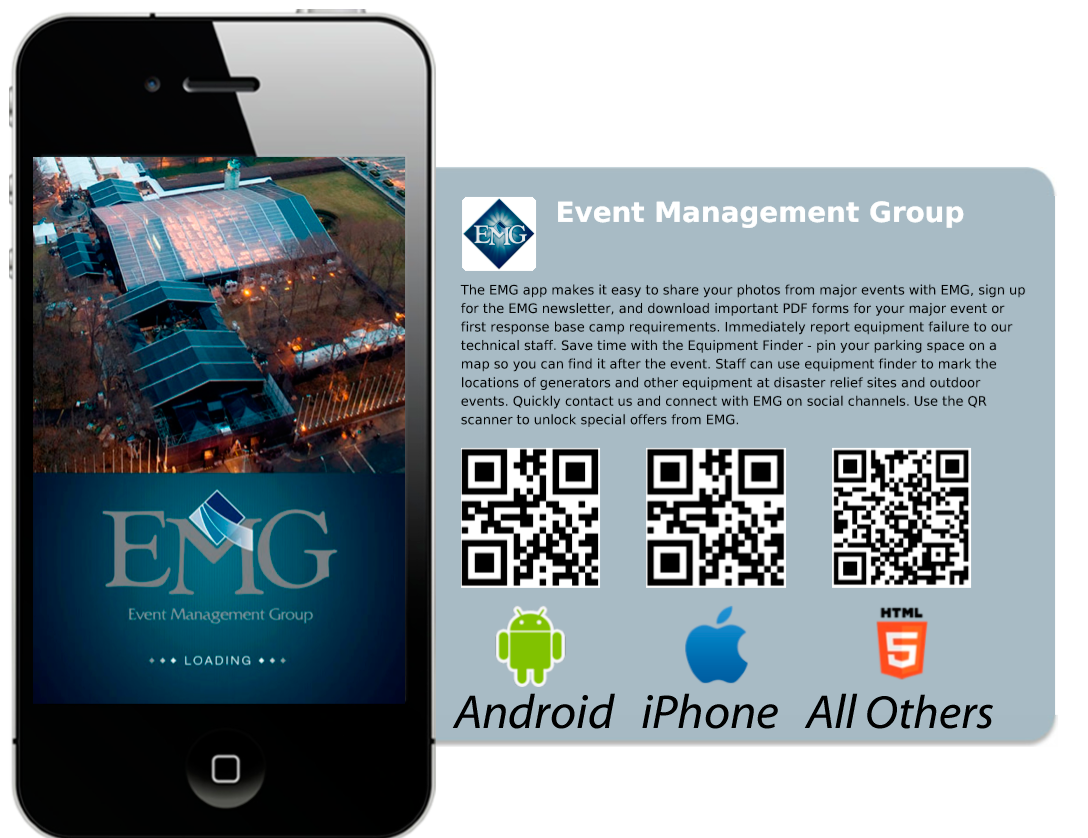 Download our APP - Event Management Group
